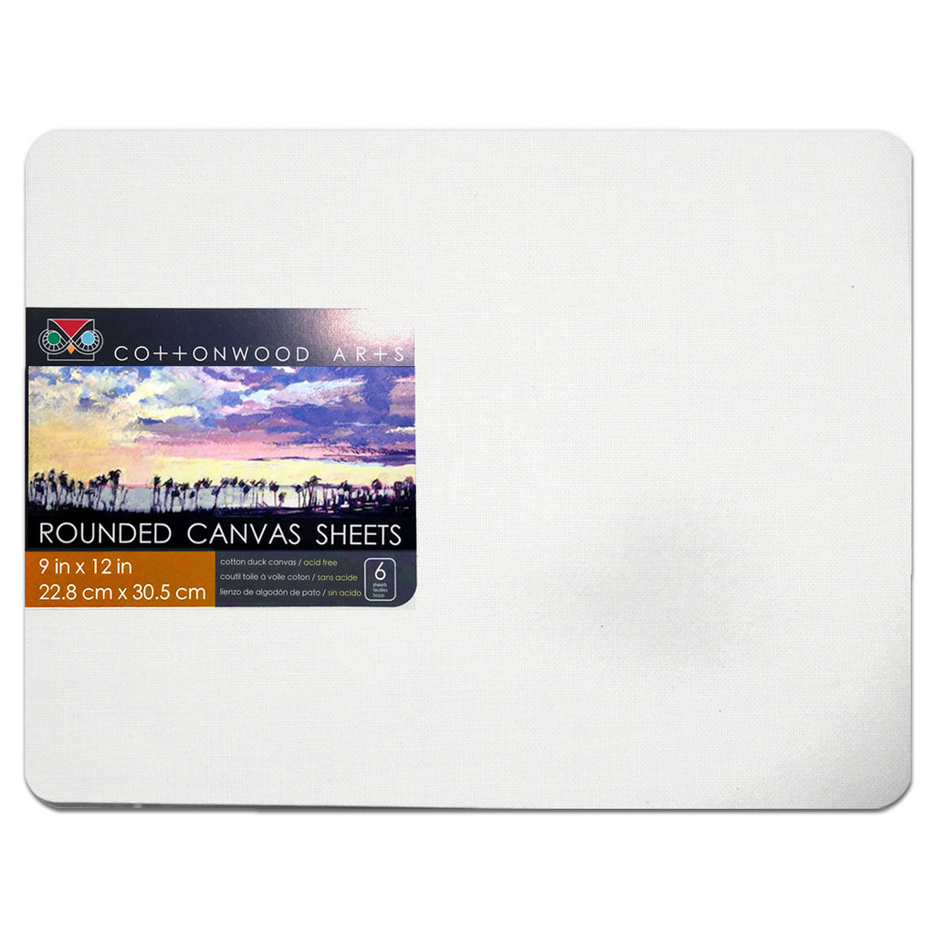R1 Canvas Sheet Round (9x12) – Cottonwood Arts