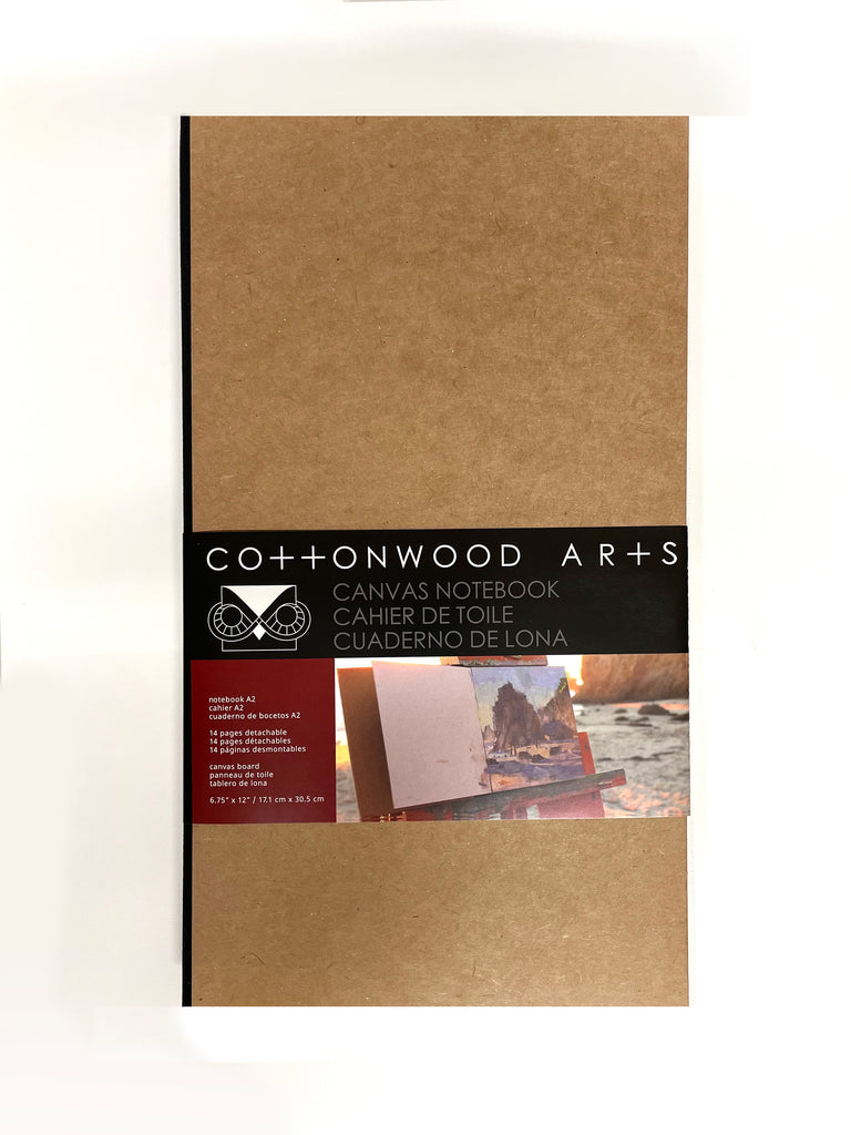 A2 CANVAS NOTEBOOK (6.75X12) – Cottonwood Arts