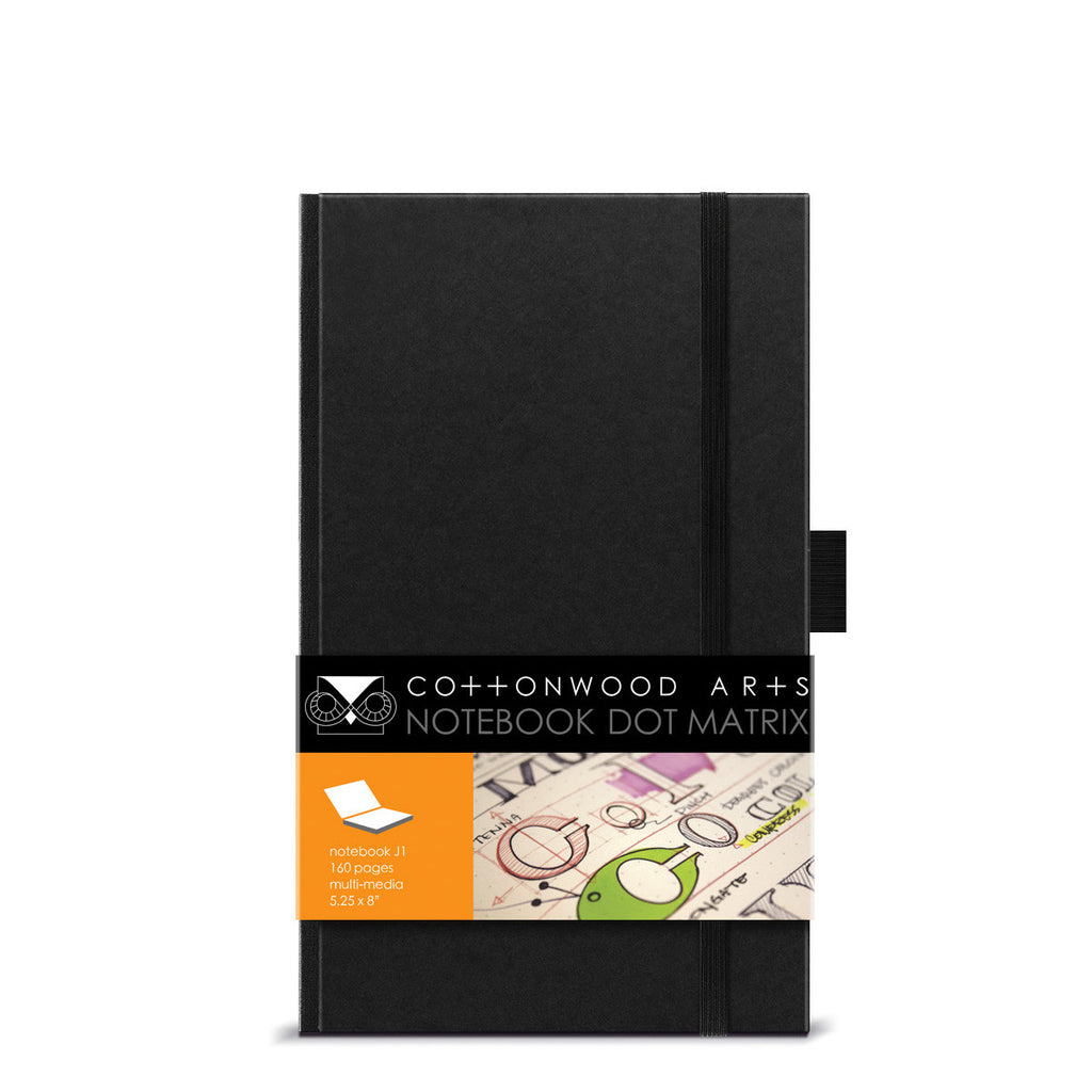 J1 Dot Matrix Notebook (5.25x8) – Cottonwood Arts